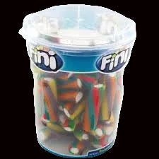 FINI - Mini Cups Range 180g (12pk) – Stacks of Lollies