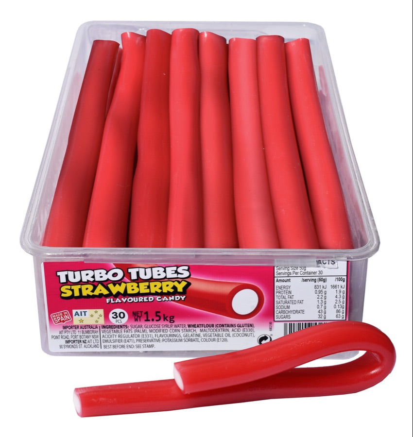 TNT Turbo Tubes Range – Stacks of Lollies